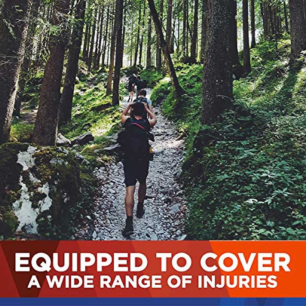 Coleman All Purpose Basic First Aid Kit for Minor Emergencies, a Light, Portable First aid kit with a Soft-Sided case - 205 Piece Red