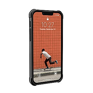 URBAN ARMOR GEAR UAG Designed for iPhone 13 Pro Max Case Kevlar Black Feather-Light Heavy Duty Shockproof Slim Rugged Metropolis LT. Protective Cover, [6.7 inch Screen]