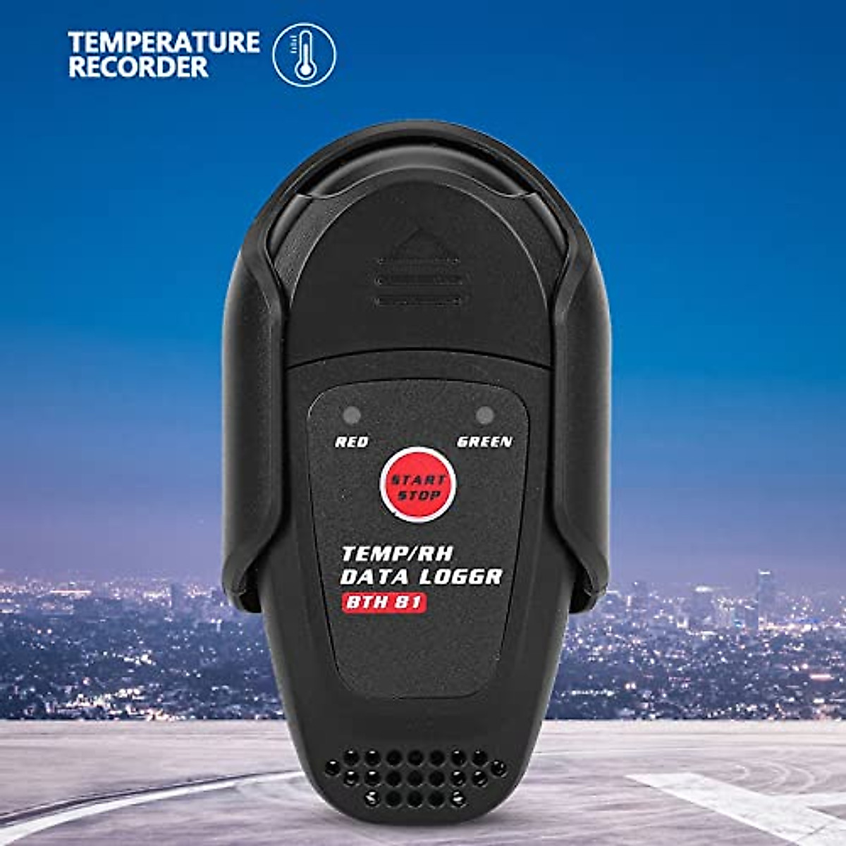 USB Temperature Data Logger 16384 Data Temperature Logging Tool Cold Chain Temperature Monitor with PDF Report