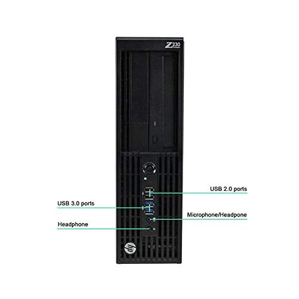 HP Z230 Workstation Desktop Computer PC (Intel i5-4590, 16GB Ram, 240GB Solid State SSD, WiFi, Bluetooth, DVD-RW) Win 10 Pro (Renewed)