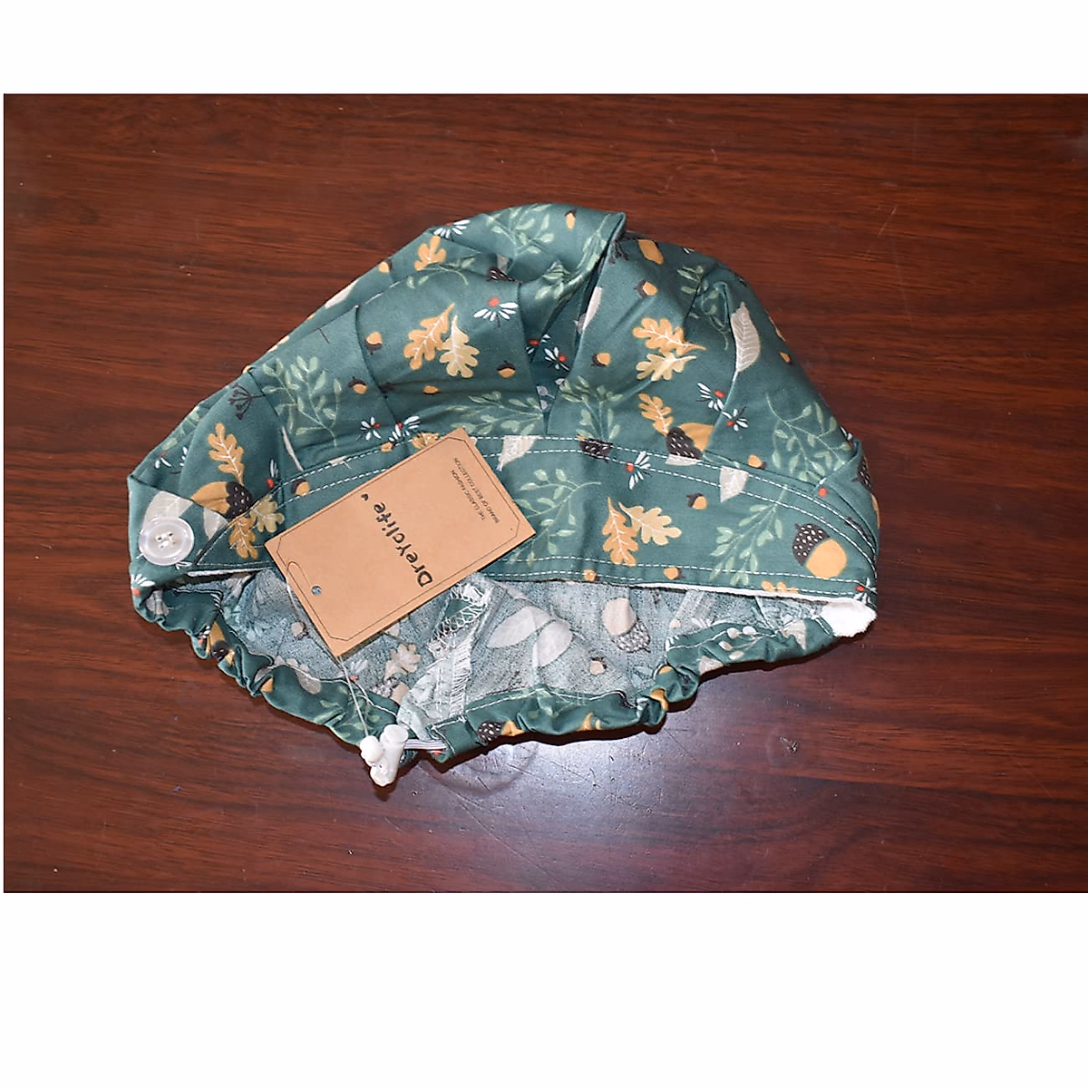 DREYOLIFE 3 Piece Bouffant Hats Cotton Sweatband Value Set