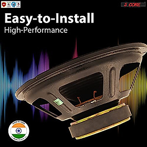 5Core 10" inch Subwoofer Replacement DJ Speaker Car Sub Woofer 1000W PMPO Dual 8 Ohm WF 10120