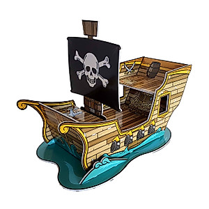 Cupcake Stand for Children's Parties (Jumbo 'Pirate Ship')