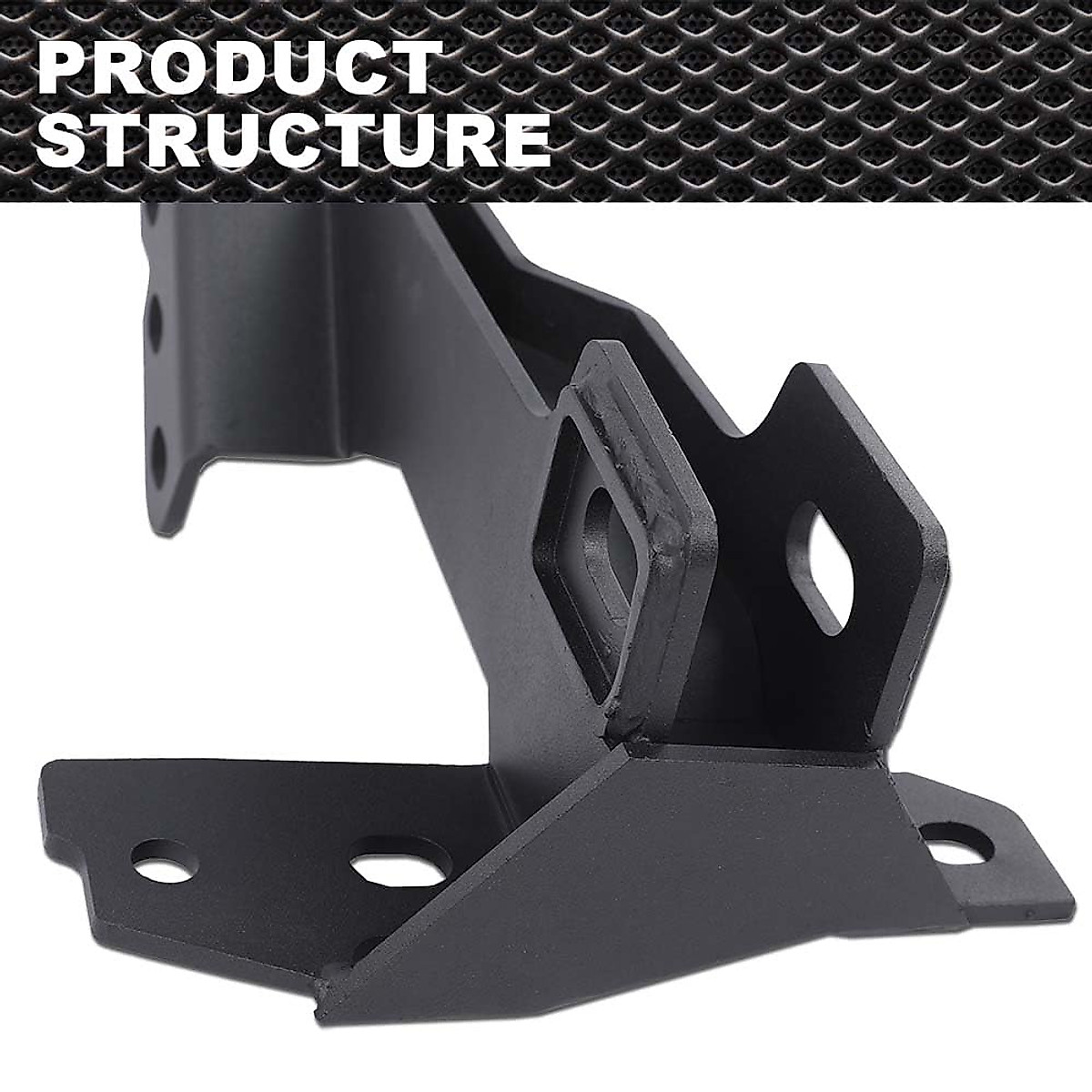 CNNELL Track Bar Drop Bracket Compatible with 2011-2021 Ford F250 F350 4WD 2-3.5" Lift Kit w/screw
