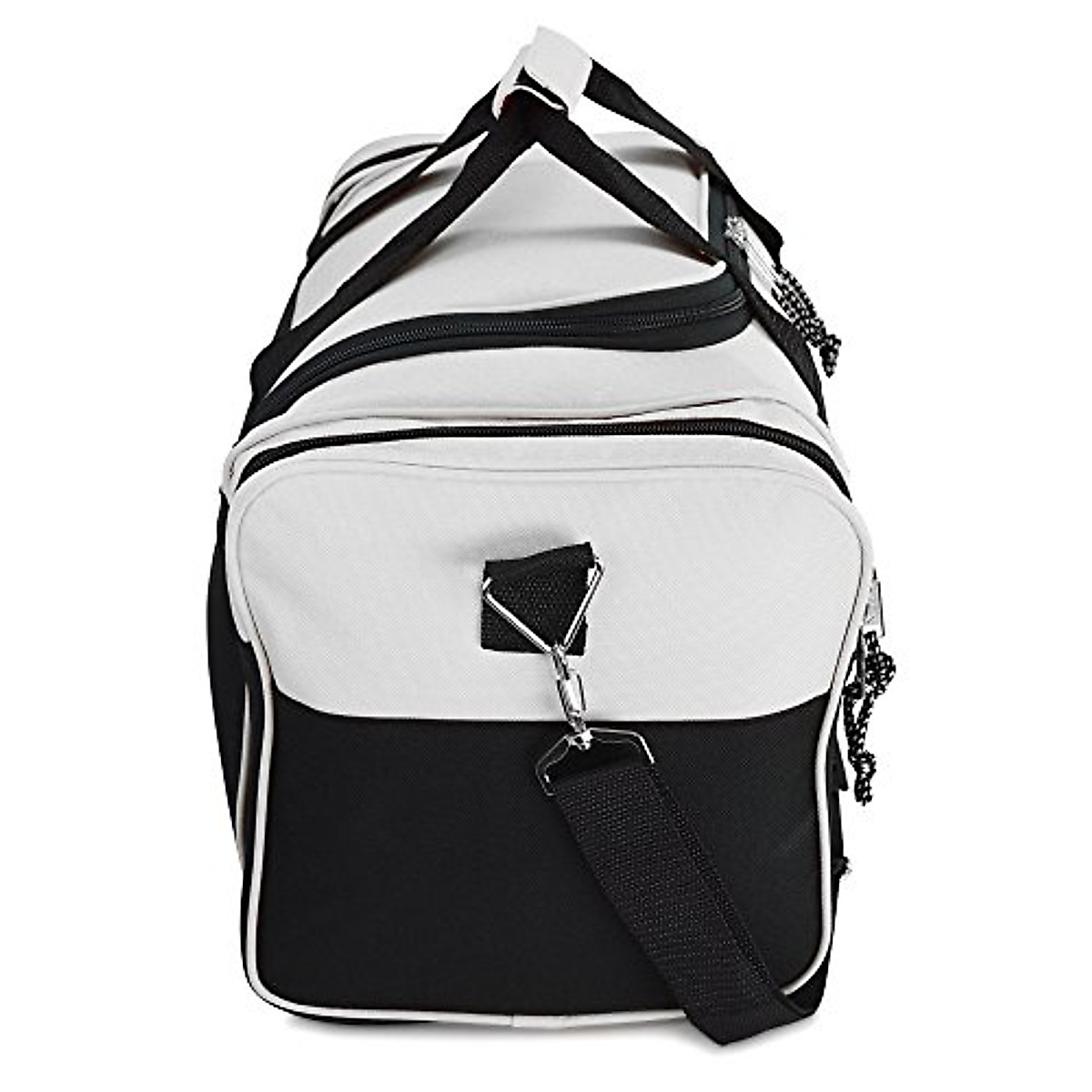 DALIX 21" Sports Duffle Bag Gym Travel Pack in White