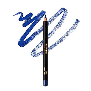 KISS NEW YORK Professional Slim Eye Pencil, Creamy Soft Eye Liner, Smooth Long-Lasting Rich Eyeline Color, Natural Eye Makeup, Water-Resistant (Cobalt Blue)