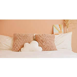 Cloud Pillow Decorative for Bed - Pillow Bed for Kids - Cute Pillows for Bedroom - Fun Throw Pillows – Velvet Pillows – Fun Pillows – Cloud Nursery Decor