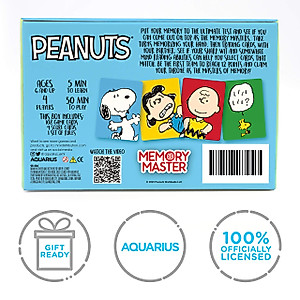 AQUARIUS - Peanuts Memory Master Card Game
