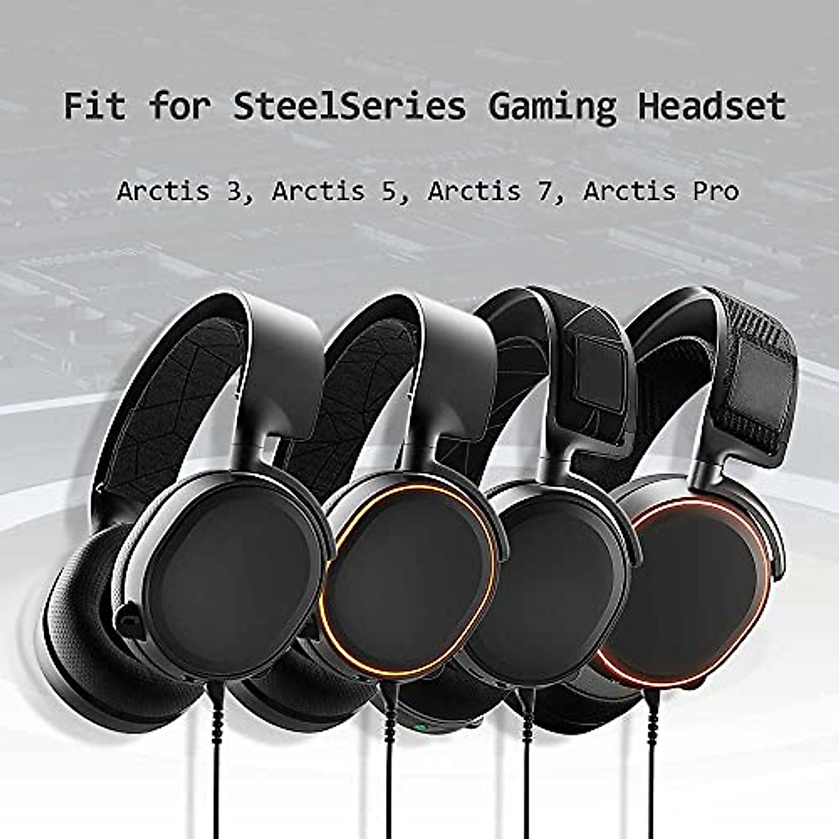 Replacement Audio Cable Compatible with SteelSeries Arctis 3, Arctis 5, Arctis 7, Arctis Pro Gaming Headset(Male to Male)
