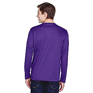 Team 365 Men's Zone Performance Long-Sleeve T-Shirt M SPORT PURPLE
