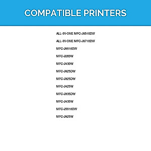 LD Products Compatible Ink Cartridge Replacement for Brother LC75 High Yield (Cyan, Magenta, Yellow, 3-Pack)