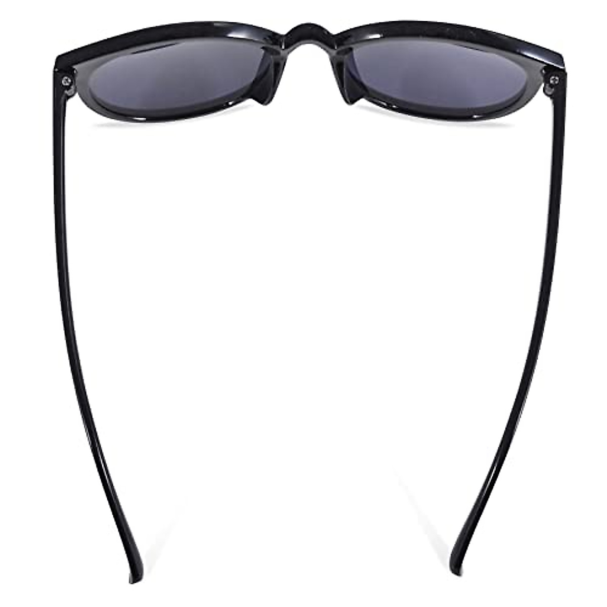 Barbie Girl's Cat Eye Sunglasses and Handled Hard Case Set (Pink-White-Black)