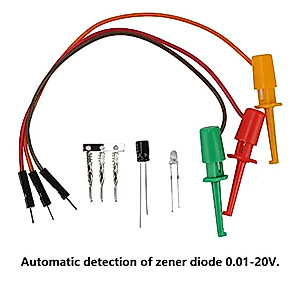 TC-T7-H TFT Transistor Tester Diode Triode Capacitance Graphic Display Multifunction Automatic Calibration Detector