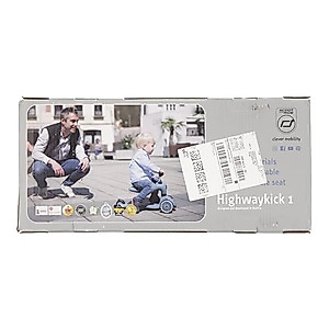 Scoot & Ride 2-in-1 Ride-On & Stand Kids Scooter, Ages 1 to 5, Highwaykick 1, Steel