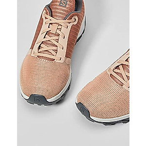 Salomon Outbound Prism Hiking Shoes for Women, Sirocco/Mocha Mousse/Alloy, 9.5