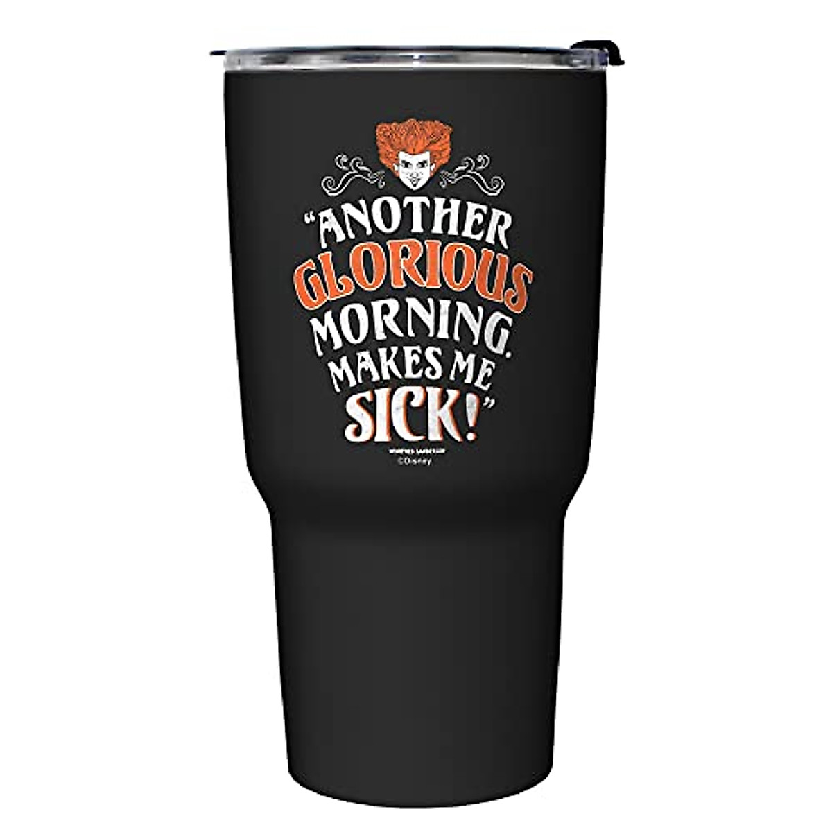 Disney Another Glorious Morning 27 oz Stainless Steel Insulated Travel Mug, 27 Ounce, Multicolored