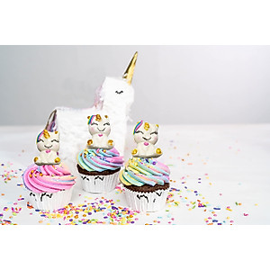 Unicorn Candy Lollipops (12 pieces) Individually Wrapped Suckers, Great for Unicorn Birthday, Party Favors, Candy Buffet, Pinata, Goodie Bags