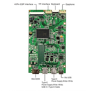 VSDISPLAY HD-MI Type-C Board for 13.3inch 2560X1440 IPS LCD Screen NV133QHM-A51