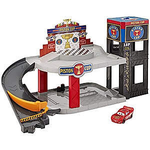 Disney Pixar Cars Piston Cup Racing Garage