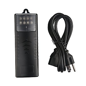 EVERSECU 4 Channel CCTV Camera Power Supply 5 Amp Distribution Power Supply 90V-264VAC Input to 12V-13.8VDC Output Security Camera Power Adapter with PTC Fuse