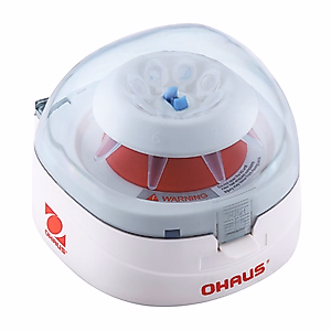 Ohaus FC5306 Frontier 5306 Mini Centrifuge, 2 Rotor Options, 6000 RPM