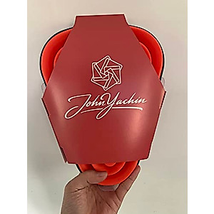 JohnYachin Reusable Pizza Slice Storage Container – Foldable Pizza Box Container With Lids – Collapsible Silicone Pizza Storage – Durable and Reliable – Food-Friendly Materials