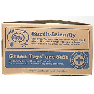 Green Toys Seaplane in Green Color - BPA Free, Phthalate Free Floatplane for Improving Pincers Grip. Toys and Games ,9 x 9.5 x 6 inches