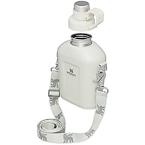 Stanley Legendary Classic Canteen Water Bottle - 1.1 QT - Stainless Steel Canteen with Strap and Leakproof Lid - Dishwasher Safe and BPA-Free