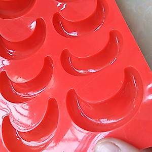 2Pcs Silicone Ice Cube Tray Mold Moon Chocolate Moulds Baking Tool Ice Making Mold for Kids Party Soap Mold Jewelry Kit