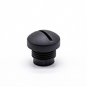 Elecbee 5PCS M12 Protective Cap Plastic for Panel-Mount Sockets