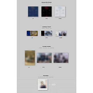 ENHYPEN - BORDER : CARNIVAL (2nd Mini Album) Album+Extra Photocards Set (HYPE ver.)