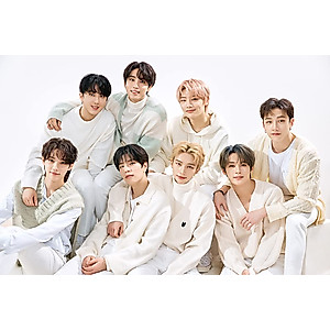 Nacific x Stray Kids Pink AHA BHA Kit ( Cleansing Foam, Toner, Serum, Cream ) Travel Size Skin Care Set with 4 Photocards (random) by KOSBEAUTY