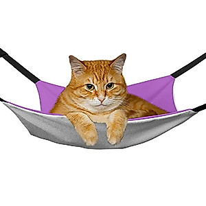 Little Mermaid Pet Hammock Comfortable Adjustable Hanging Bed for Small Animals Dogs Cats Hamster