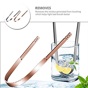 2pcs Scraper Oral Cleaning Tools Coating Cleaning Scraper Oral Care Cleaning Tool Cleaning Scrapers Cleaners Dental Supplies