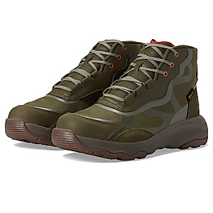 Teva Men's Geotrecca RP Hiking Boot, Dark Olive/Desert Taupe, 12