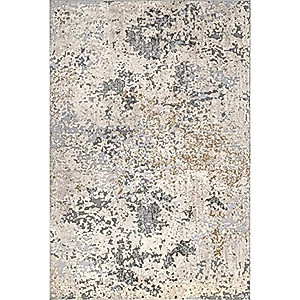 nuLOOM Chastin Modern Abstract Area Rug, 9' x 12', Beige