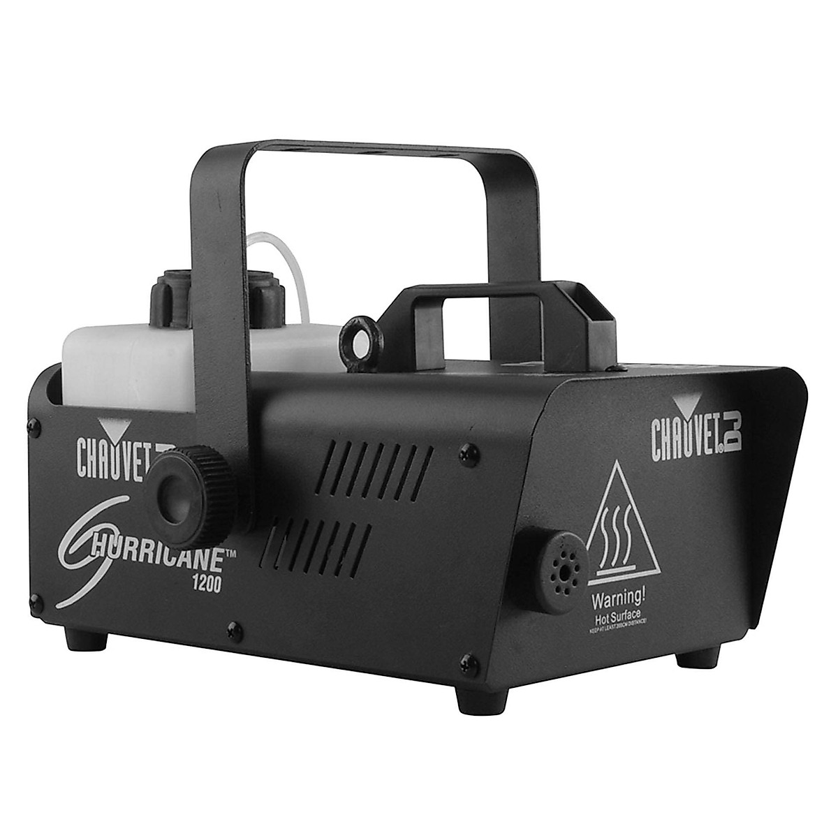 CHAUVET Hurricane H1200 Fog/Smoke Machine + FC-W Wireless Remote + FJU Fog Fluid