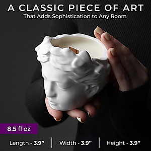 Anthropologie Candles Pearled Candle Dark Academia Decor Wood Wick Candles That Crackle Decorative Candles Sculpture Unique Candles Lavender Candle Pretty Candle Parisian Decor Christmas Gift