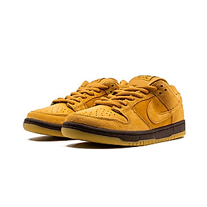 Nike Men's Dunk Low Pro Wheat Mocha, Flax/Flax/Flax/Baroque Brown, 10.5
