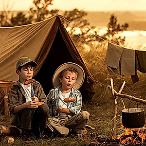 Ezire Marshmallow Roasting Sticks, Extendable Telescoping Smores Skewers for Fire Pit Campfire BBQ Hot Dog Marshmellow 32inch (8Pcs)