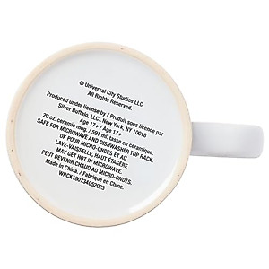 Silver Buffalo Chucky Eat Your Heart Out Scary Ceramic Mug, 20 Ounces