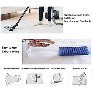 Anime Rug Non-Slip Locking Edge Carpet Thickened Large Size Door Mat, for Living Room Kitchen Hallway Bedroom Soft Machine Washable Floor Carpet