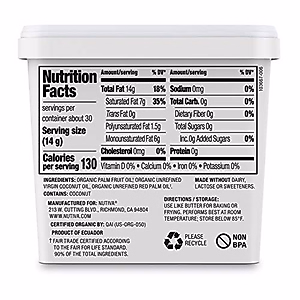 Nutiva Organic Shortening, Original, 15 oz