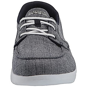 Skechers Women's ON-The-GO Flex-Ashore Boat Shoe, Navy, 9