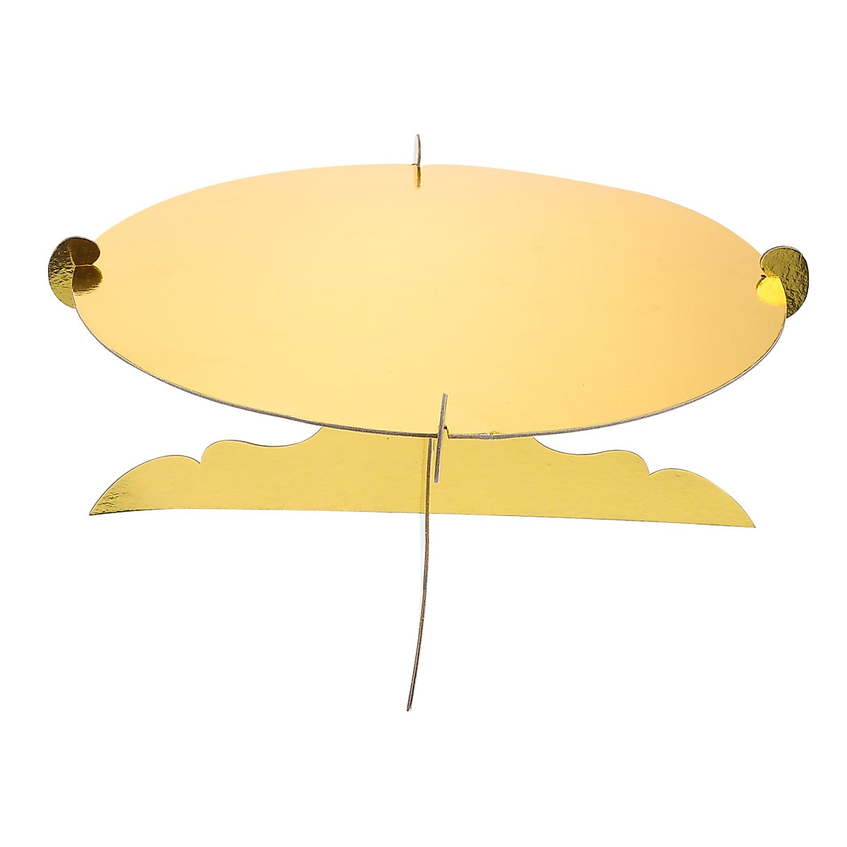 GRIRIW 2pcs Paper Cake Stand Cake Display Rack Snack Candy Stand Tiered Cake Stand Cardboard Cake Tower Round Cake Pans Mini Cakes Fruit Candy Display Cupcake Stand Paper Cup Round Paper