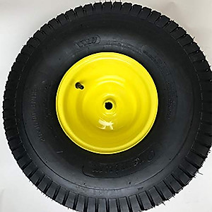 Hoosier Wheel 20x10.00-8 Lawn Mower Wheels - Set of 2 - Fits on 3/4 Inch Axle