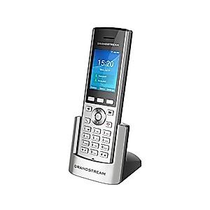 Grandstream WP820 Portable Wi-Fi Phone Voip Phone and Device, Silver