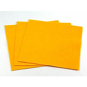 Minerva Crafts Sticky Back Self Adhesive Acrylic Felt Fabric 9" Square Sunflower Yellow - Each