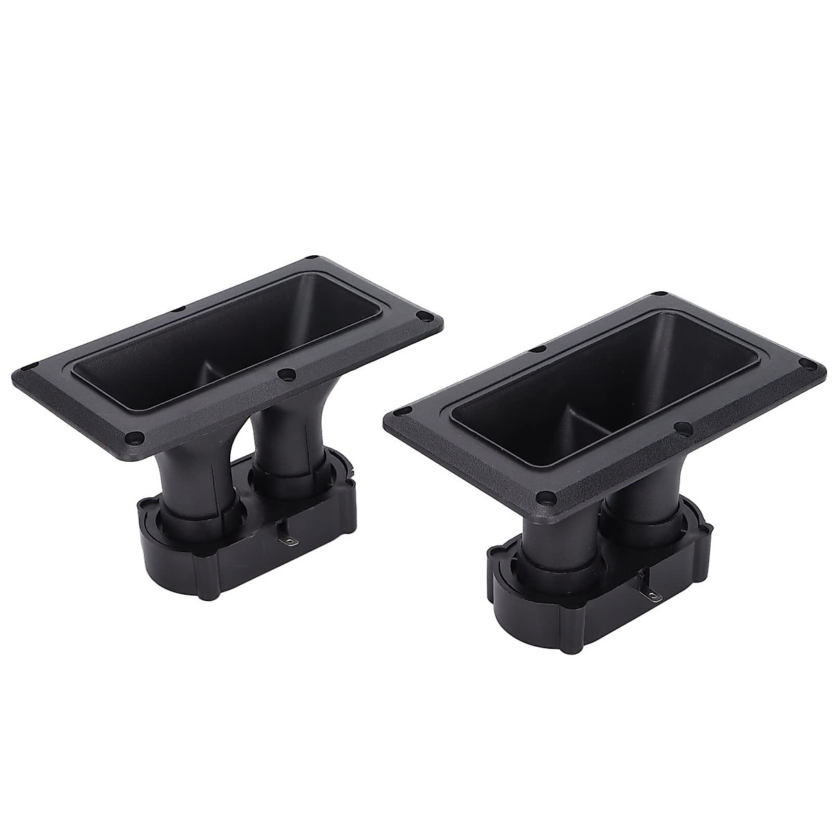 Estink 3-20KHz Wide Dispersion Horn Tweeter, Dual Drive Ceramic High Sensitivity Piezoelectric Speaker, Piezoelectric Speaker Buzzer Treble for Home Subwoofer Stage Loudspeaker DJ Speaker