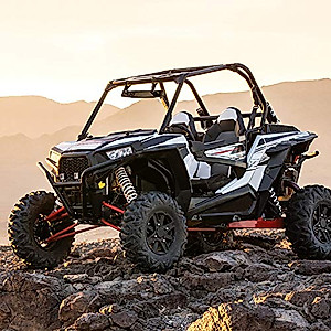 UTV RearView Mirror, ISSYAUTO 15" Ultra Clear SXS UTV Mirror with 1.75" Clamps and Convex Design Compatible with Polaris RZR 800 900 1000 Turbo PRO XP, Pioneer 1000, Arctic Cat Wildcat(2023+)